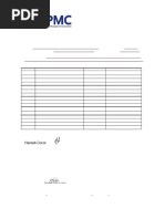 Materials Equipment Gate Pass Form | PDF