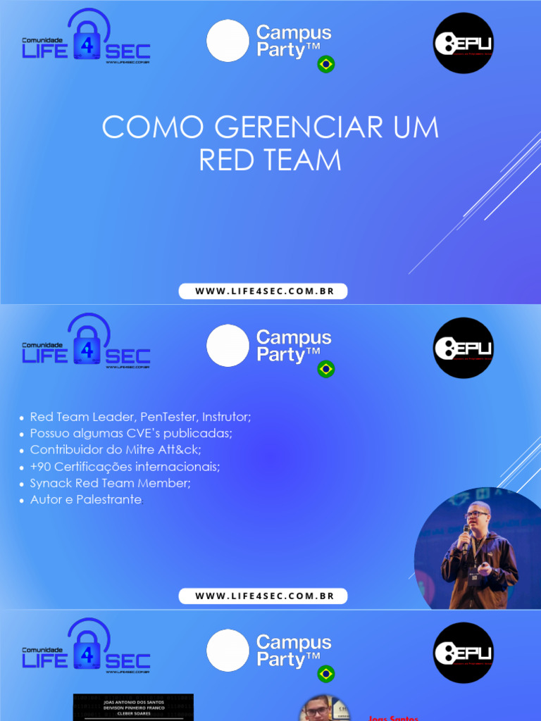 Como Gerenciar Um Red Team | PDF
