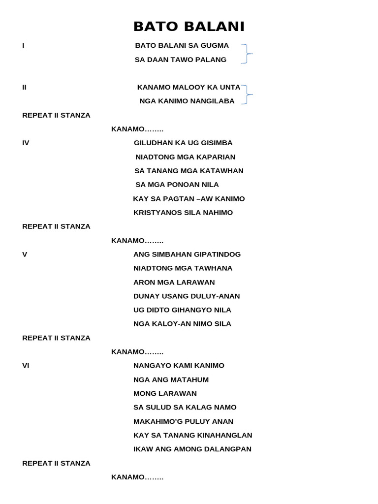 Bato Balani | PDF