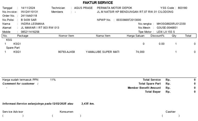 Invoice Report | PDF