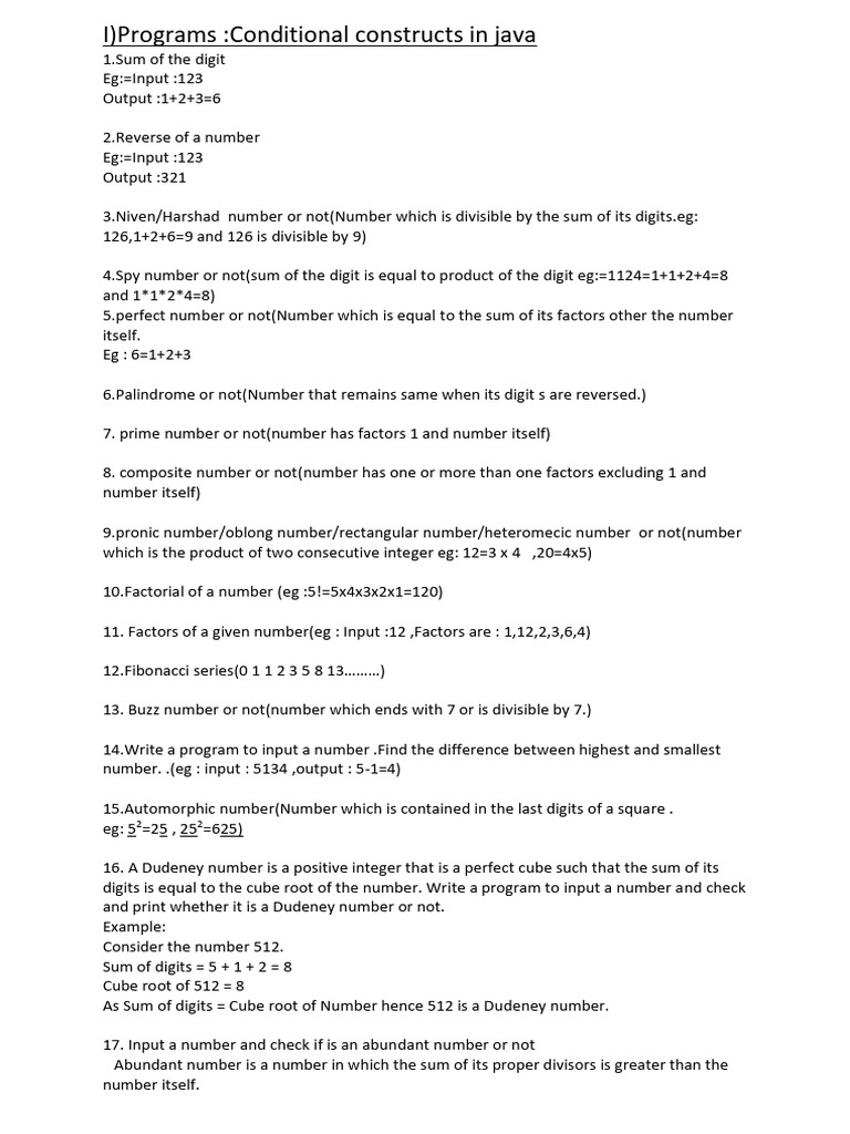 9th programs-conditional and iterative | PDF | Numbers | Arithmetic