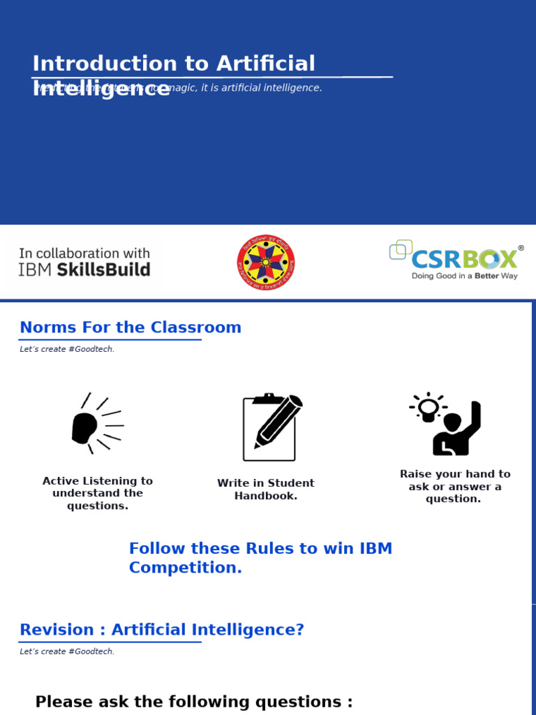 Module 2 - Application of AI, Usage & Risks | PDF | Artificial Intelligence | Intelligence (AI ...