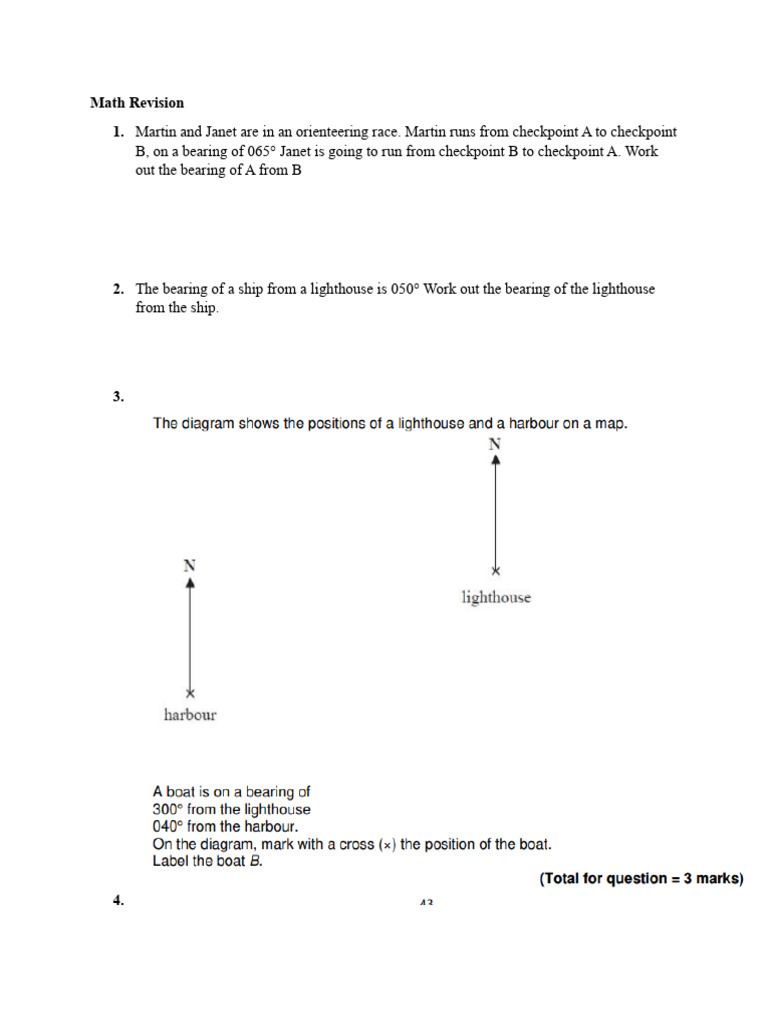 Year 8 Math Revision | PDF