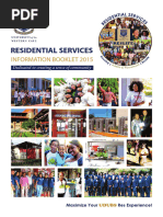 UCT 2024 Housing Information Handbook | PDF | Housekeeping | Fee