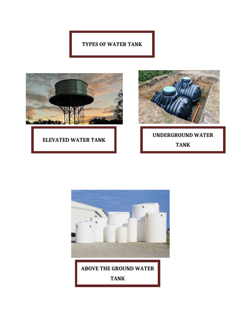 Types of Tank | PDF