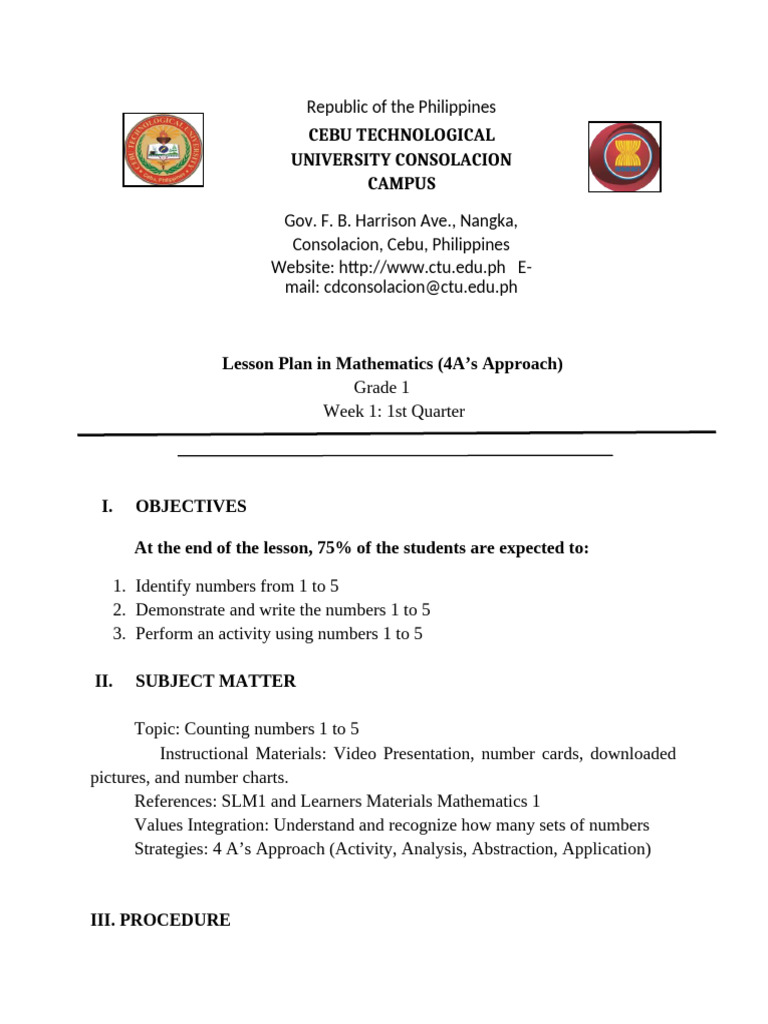 LOBERTERNOS-HINOGUIN_DETAILED-LESSONPLAN1 | PDF | Lesson Plan | Learning