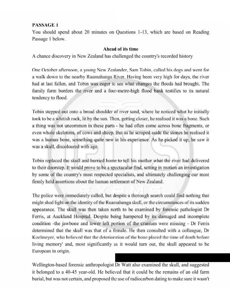 Passage 1 Ok | PDF