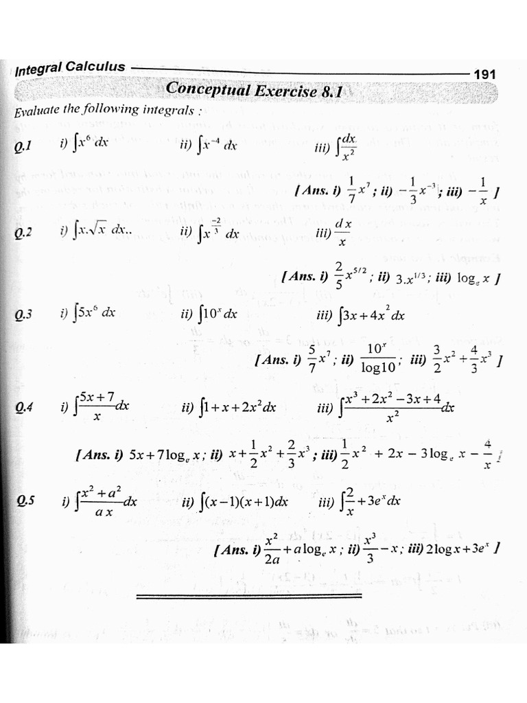 Integration Basic | PDF