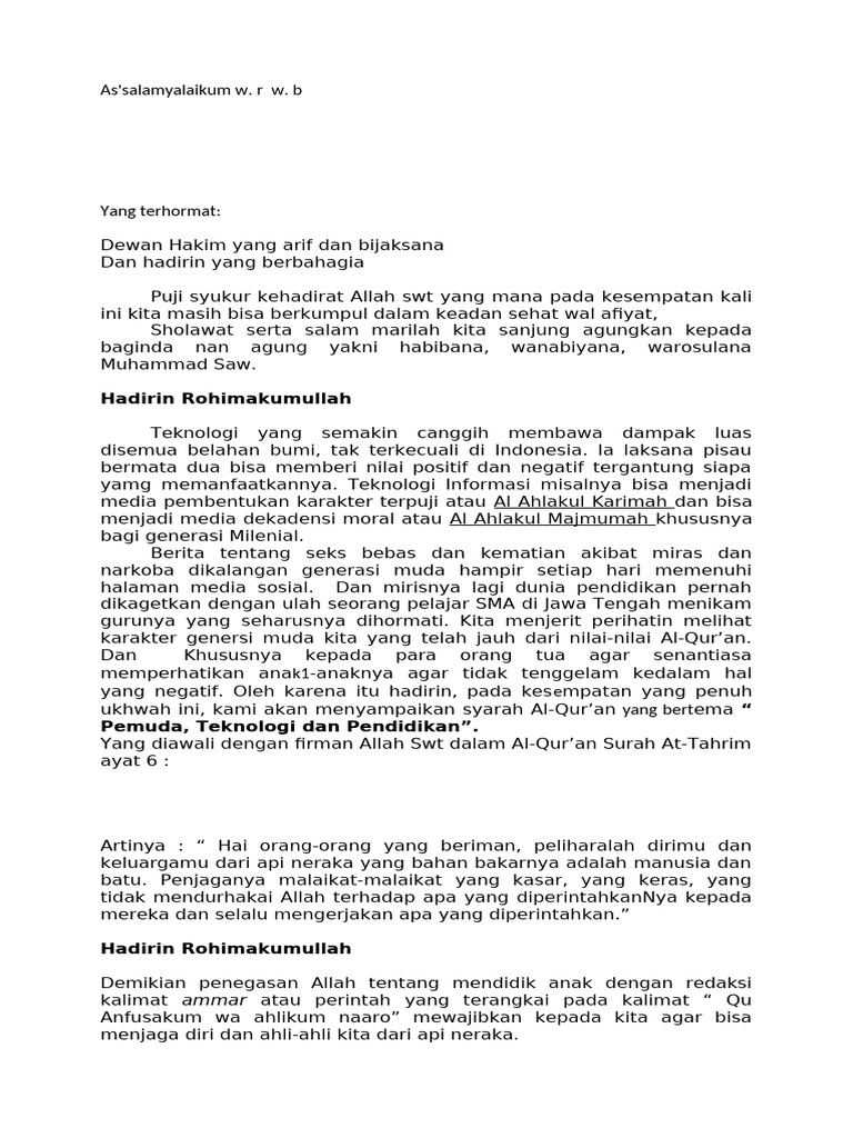 Pemuda, Teknologi, dan Pendidikan | PDF
