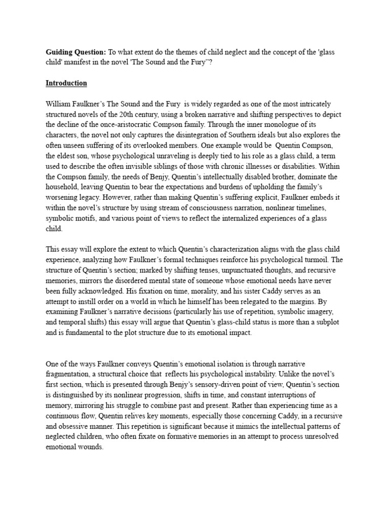 English A EE First 2 pages | PDF