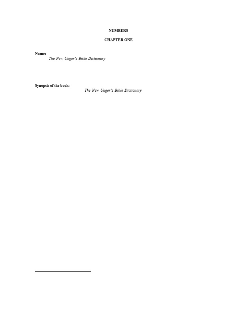 BC Numbers 12 | PDF | Book Of Numbers | Aaron