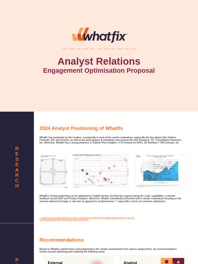 Analyst Relations Proposal | PDF | Marketing