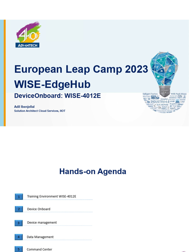 EDGEHUB_WISE4012E | PDF | Information Technology | System Software