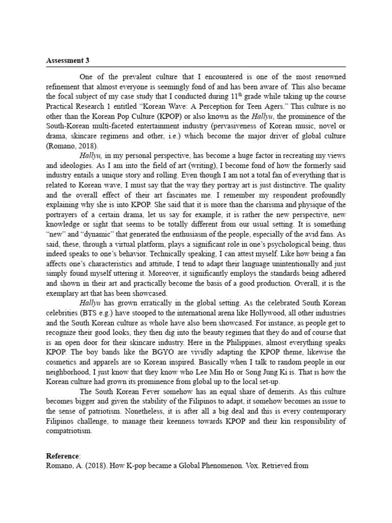 Assessment Module 3 | PDF | Liberal Arts Education | Cognition