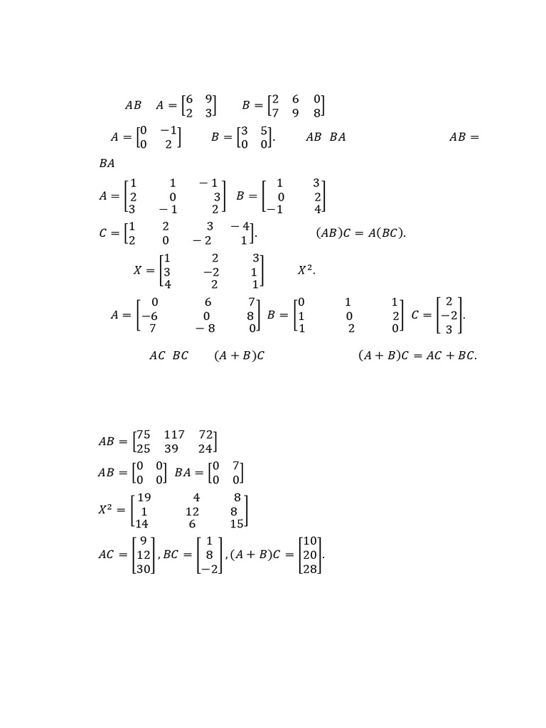 Tutorial 2 - Matrix Multiplication | PDF