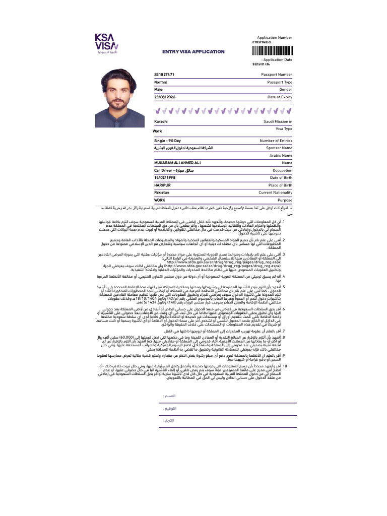 Visa Platform 23 | PDF