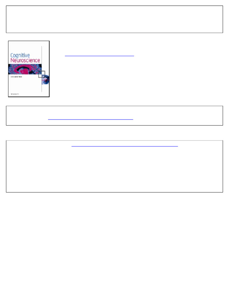 [Cognitive Neuroscience 2012-sep vol. 3 iss. 3-4] Slotnick, Scott D ...