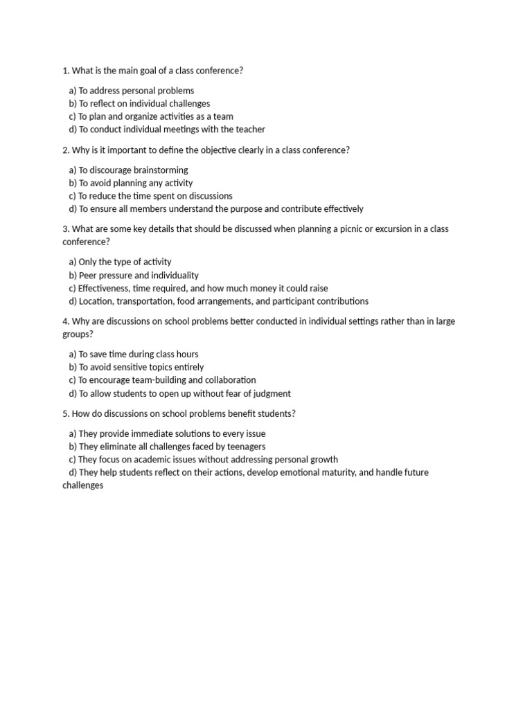 English Questionnaire CLS4 | PDF