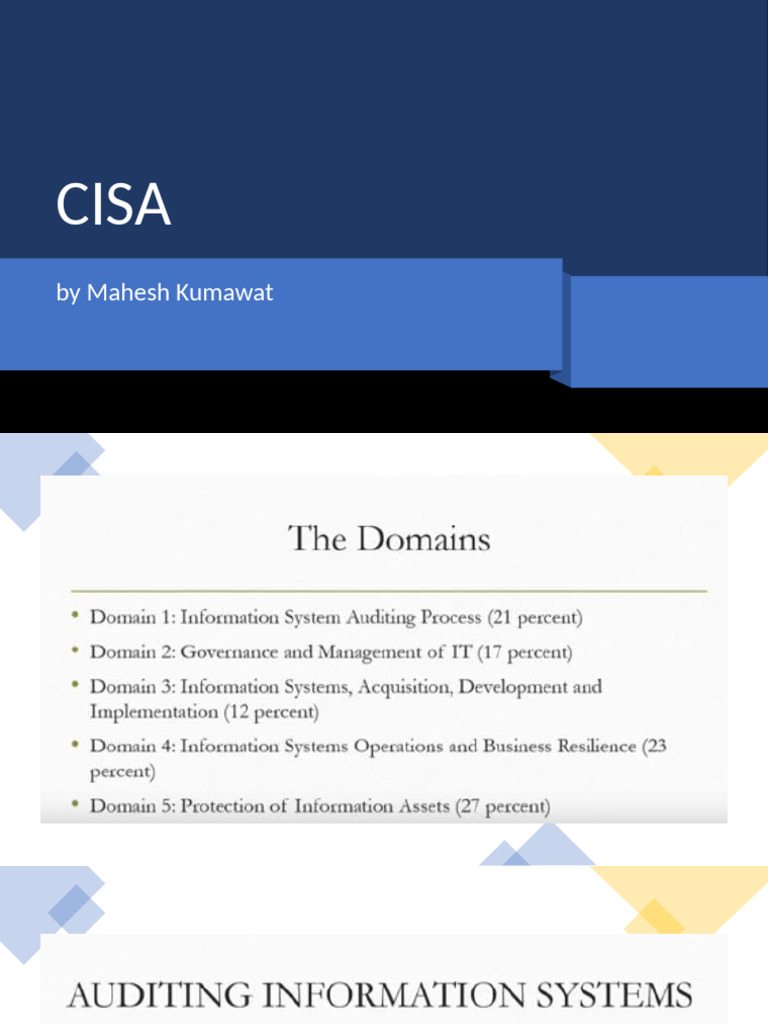 CISA | PDF