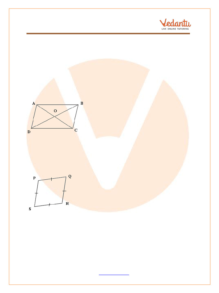 Class 8 Math: Quadrilaterals Guide | PDF | Rectangle | Euclidean Geometry
