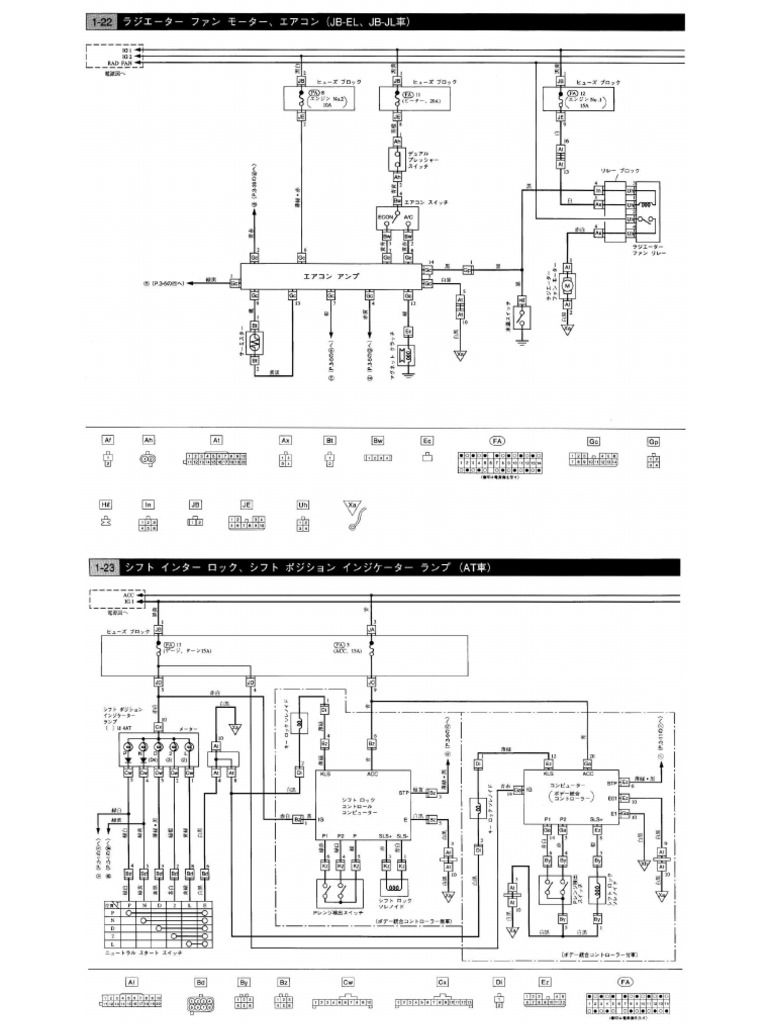 Daihatsu JB-JL Circuit Diagram | PDF