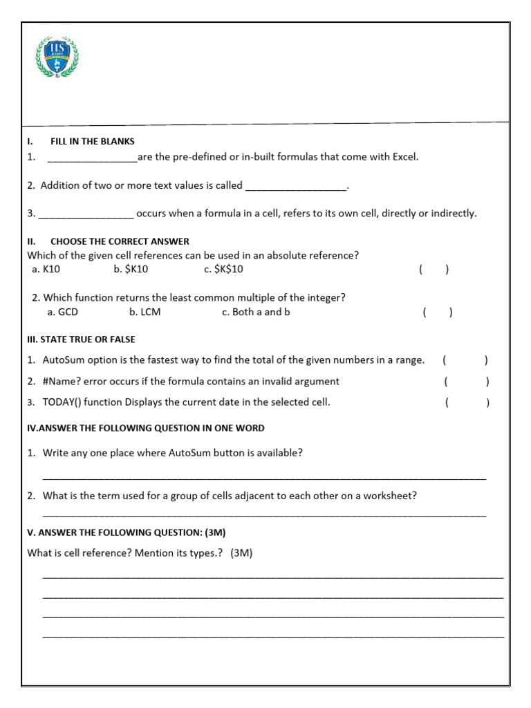Class7 - CSC Term2-Worksheets | PDF | Html Element | Mobile App