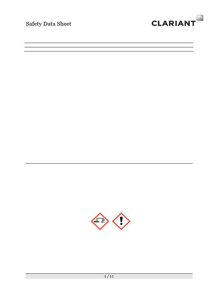 Genapol C 100 Safety Data Sheet | PDF | Toxicity | Dangerous Goods