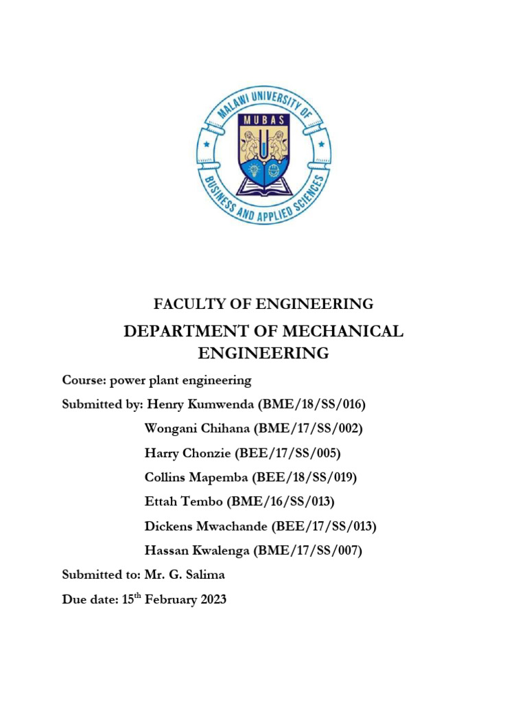 Power Plant Engineering | PDF | Power Station | Water