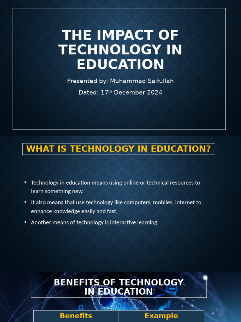 Muhammad Saifullah - PPT Exam | PDF