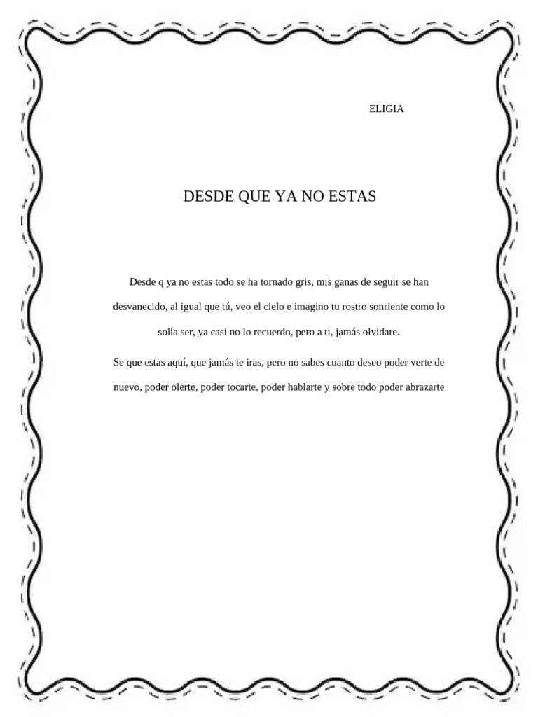 Poemas sobre amistad y recuerdos | PDF