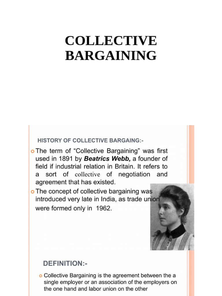 Collective Bargaining | PDF
