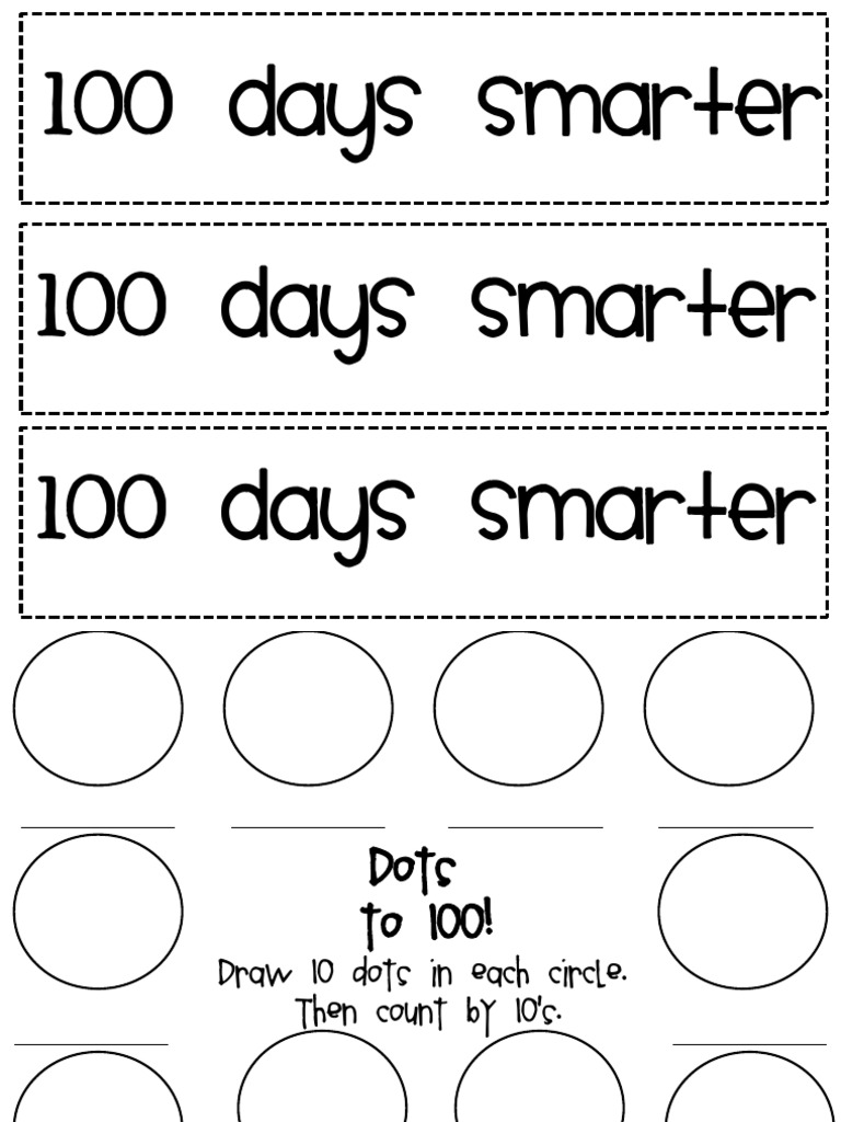 100 Days Smarter Activities | PDF