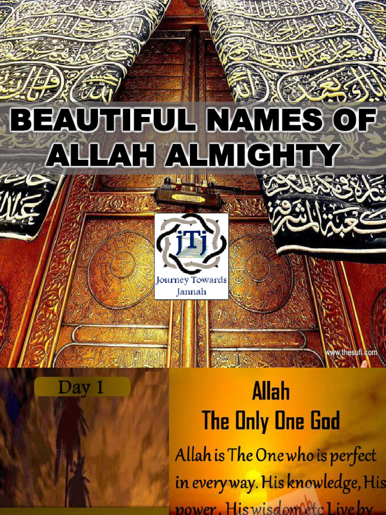 Beautiful Names of Allah | PDF | God In Islam | Quran