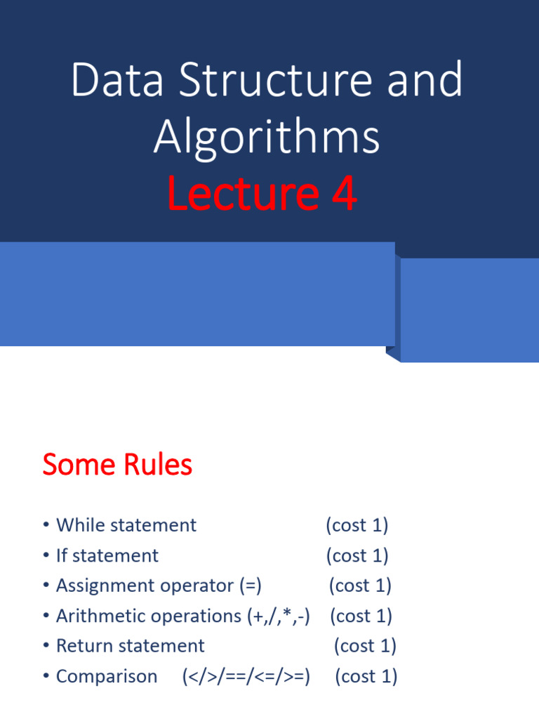 Data Structure Lecture 4 | PDF | Computer Programming | Software Engineering