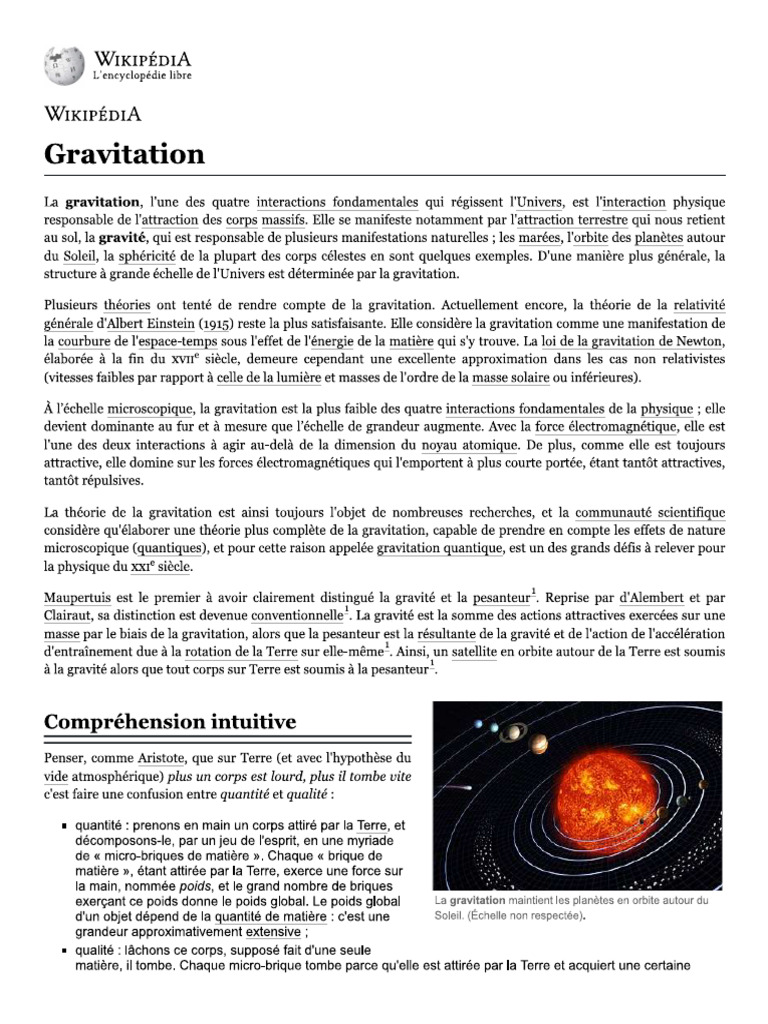 Gravitation | PDF