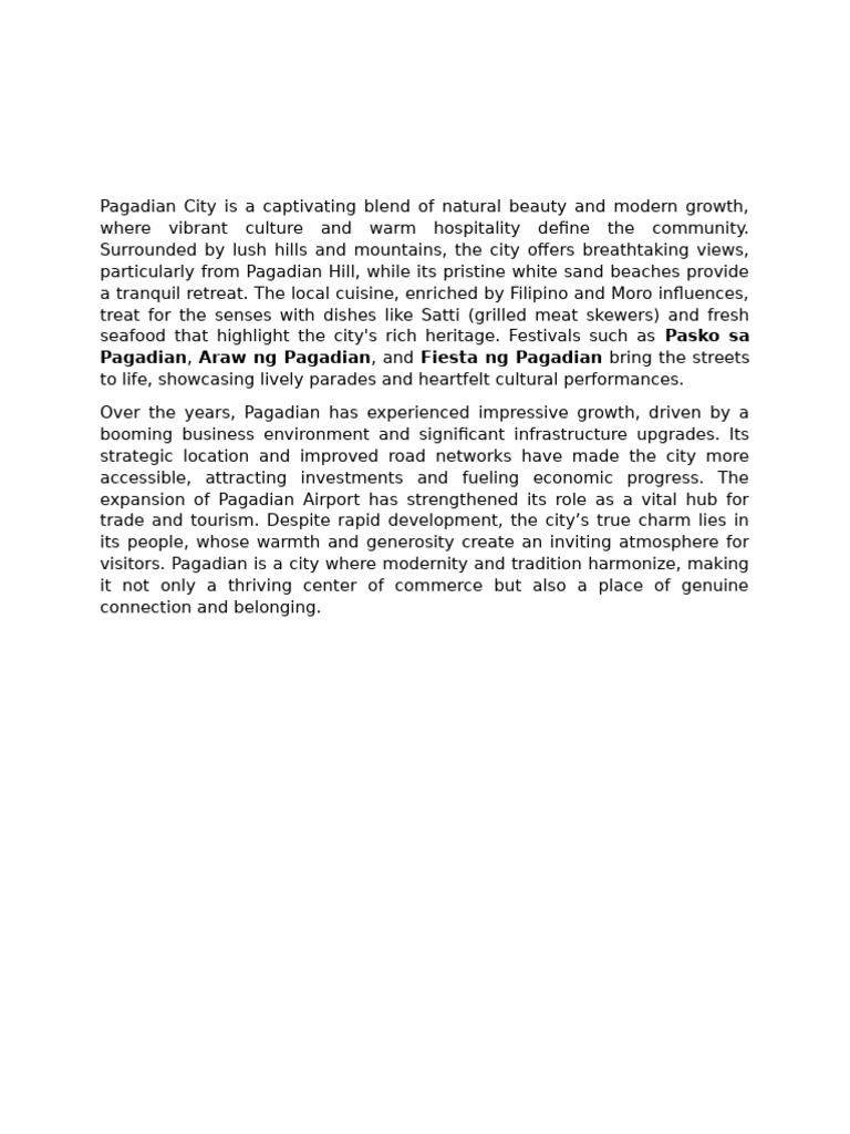 Asenso Pagadian | PDF