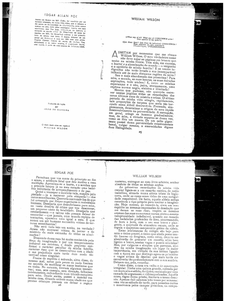 Poe, William Wilson | PDF
