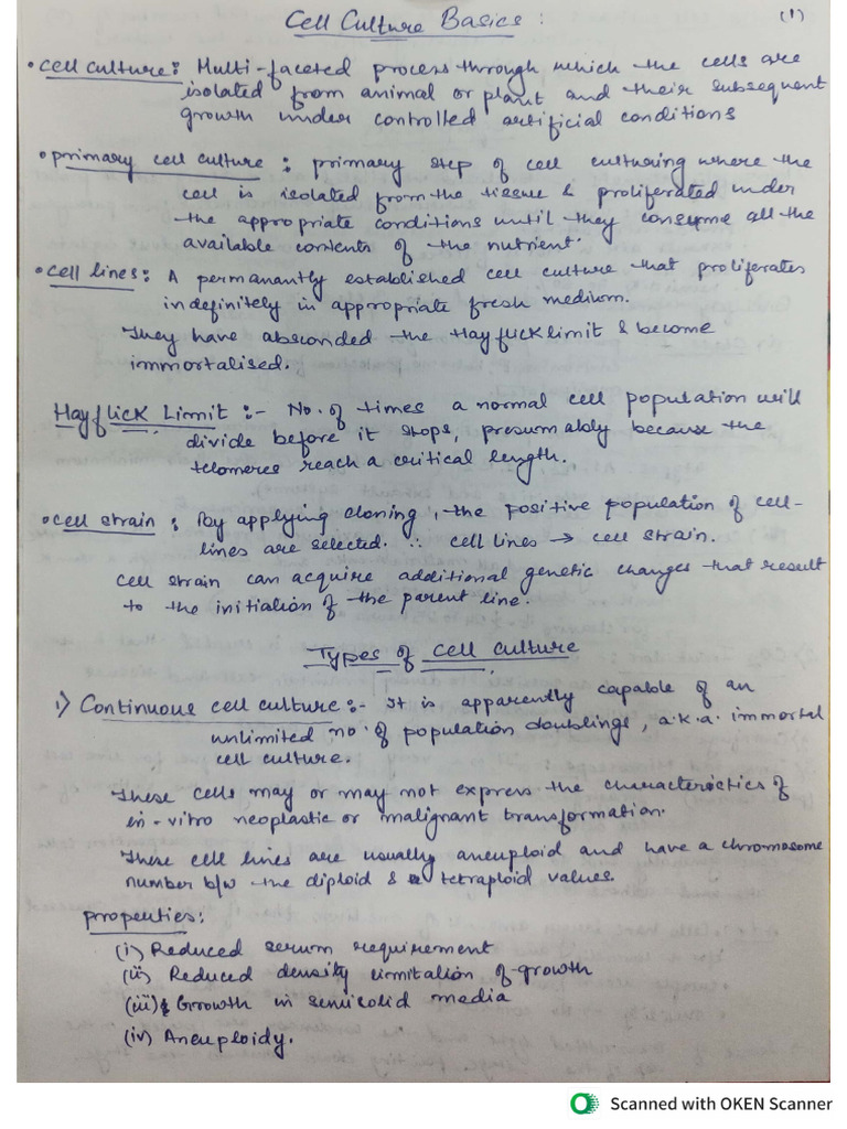 MEDICAL BIOTECH LAB NOTES | PDF