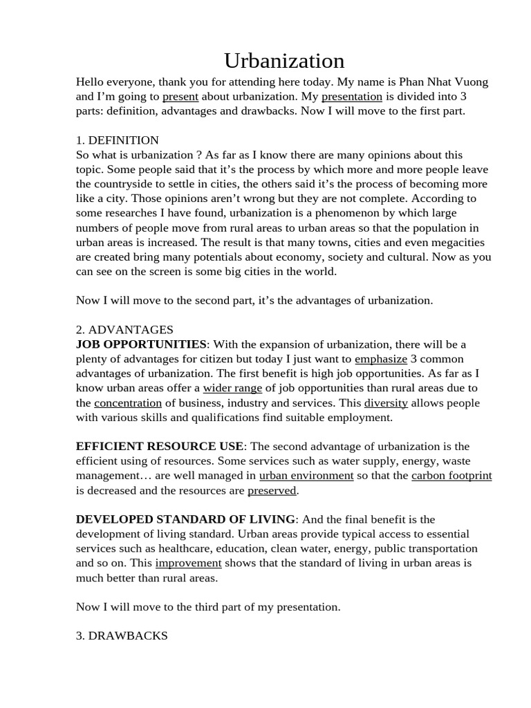 Urbanization | PDF | Urbanization | Traffic Congestion