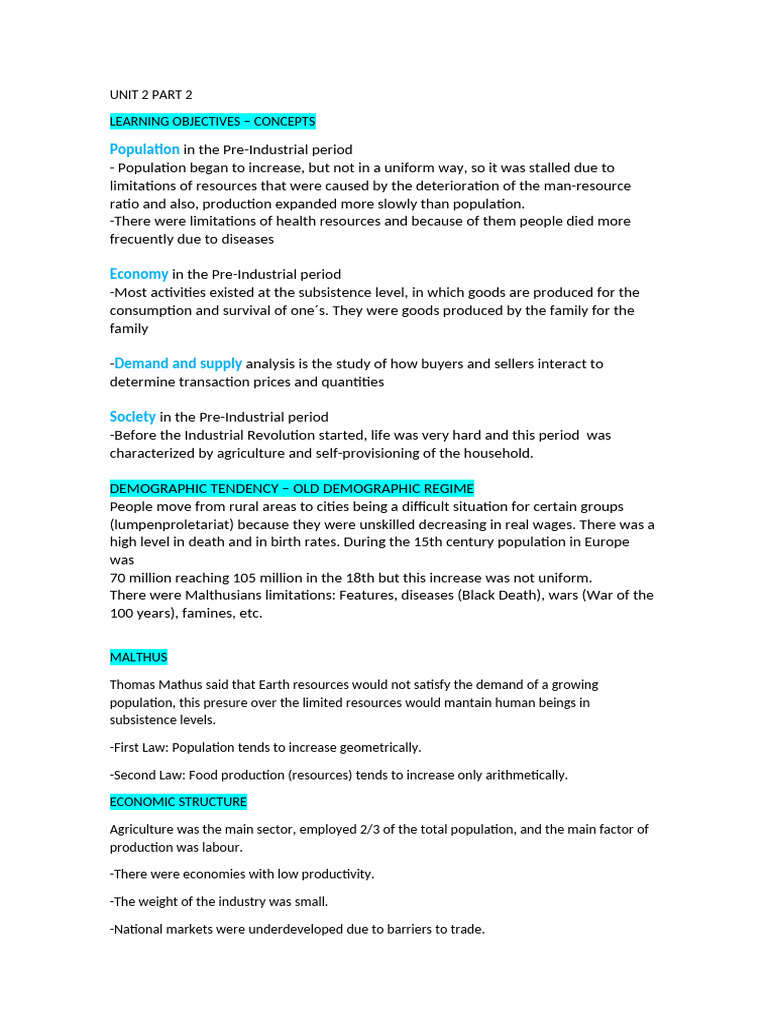 Unit 2 Part 2 History Pdf Economies Economics