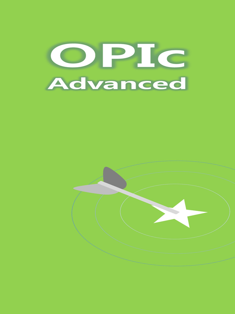 Online OPIc Advanced | PDF | Survey Methodology | Linguistics