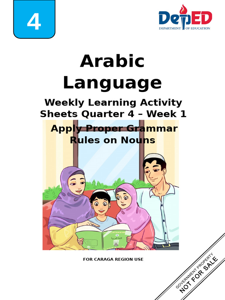 AL - Grade4 - Quarter4 - Week1 Apply Proper Grammar Rules On Nouns 1 ...