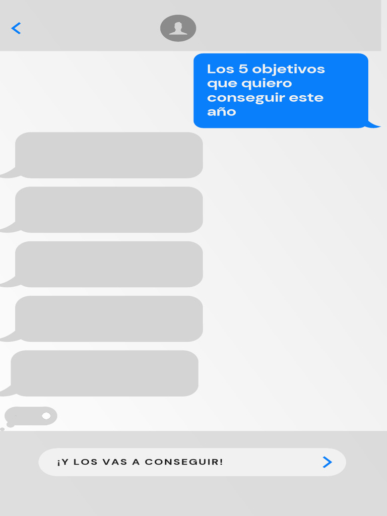 Chat Objetivos Que Quiero Conseguir | PDF
