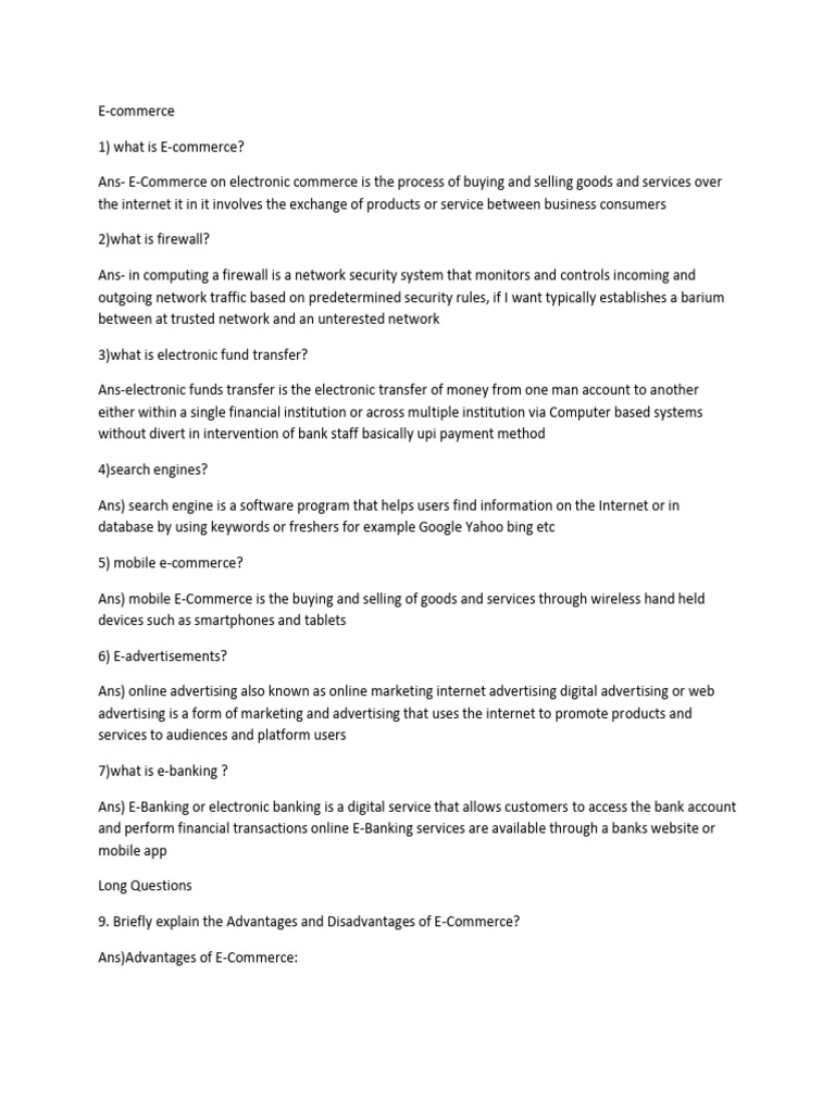 e-commerce final | PDF | Electronic Data Interchange | Key (Cryptography)