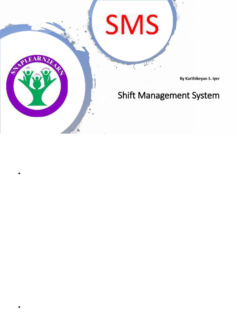 SMS PPT Slide Deck | PDF