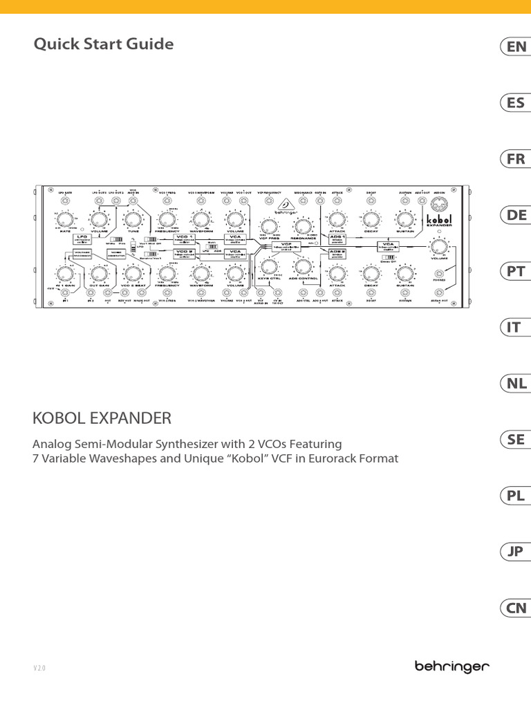 Mode D'emploi Kobol - QSG - BE - 0718-ABY - KOBOL-EXPANDER - WW | PDF ...