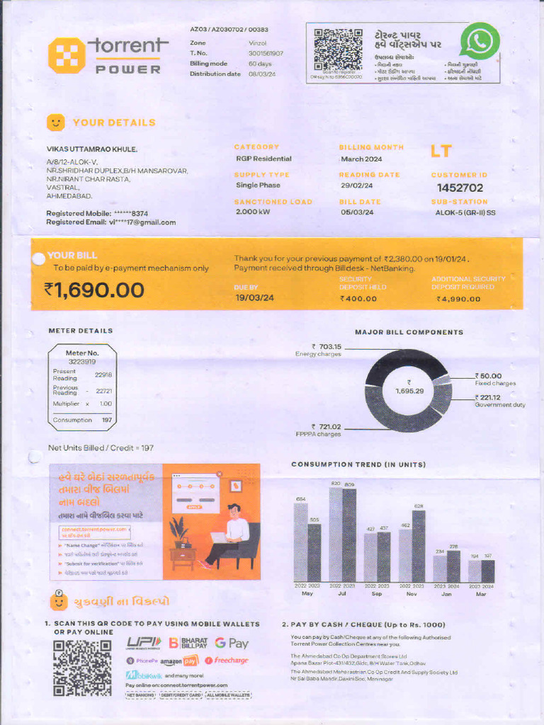 Light Bill | PDF