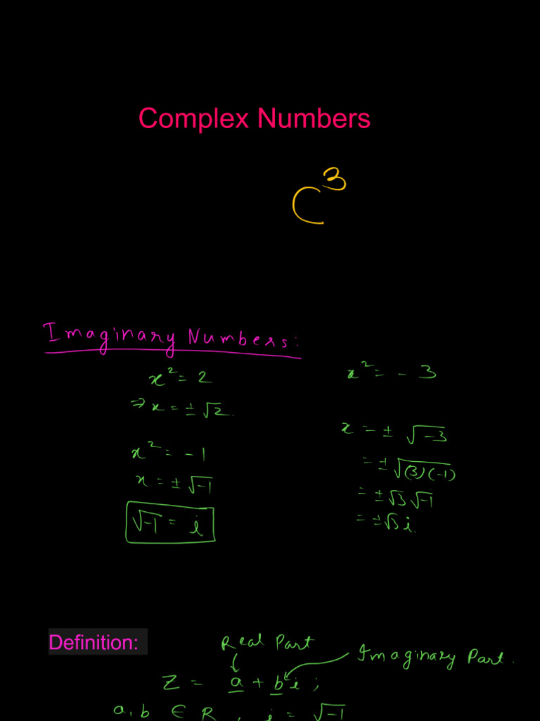 Lec-43_C3 Complex L1 | PDF
