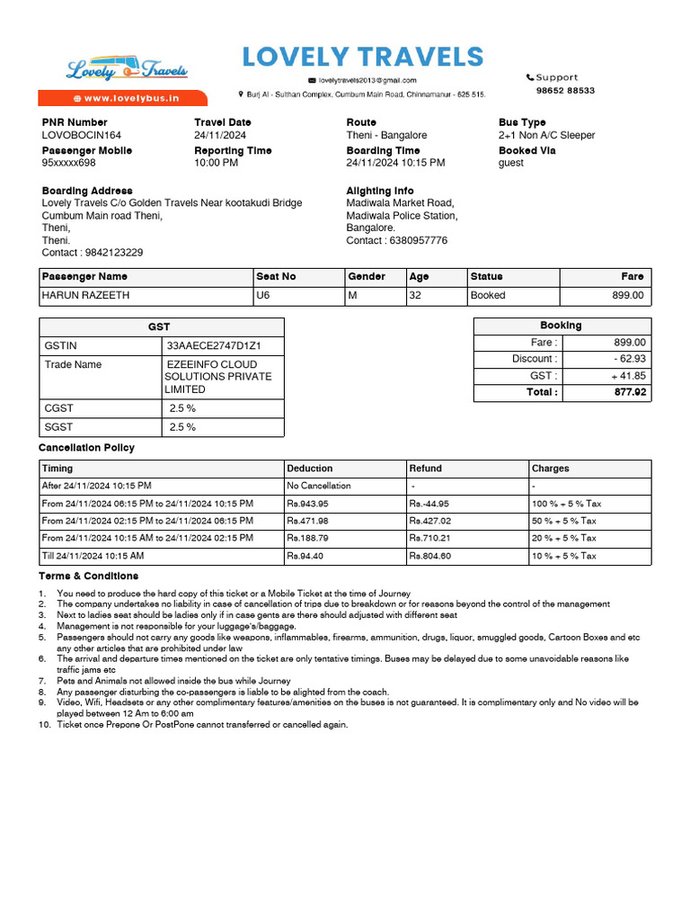 eTicket-LOVOBOCIN164 (1) | PDF | Bus | Public Transport