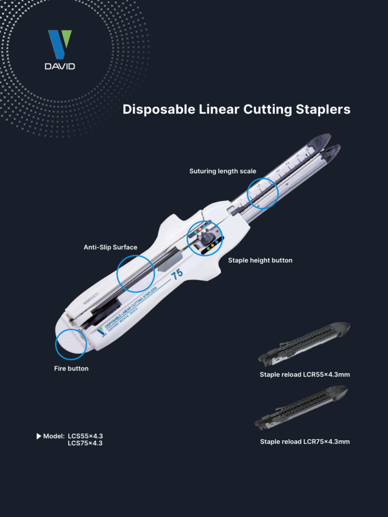 Disposable Linear Cutting Stapler Guide | PDF